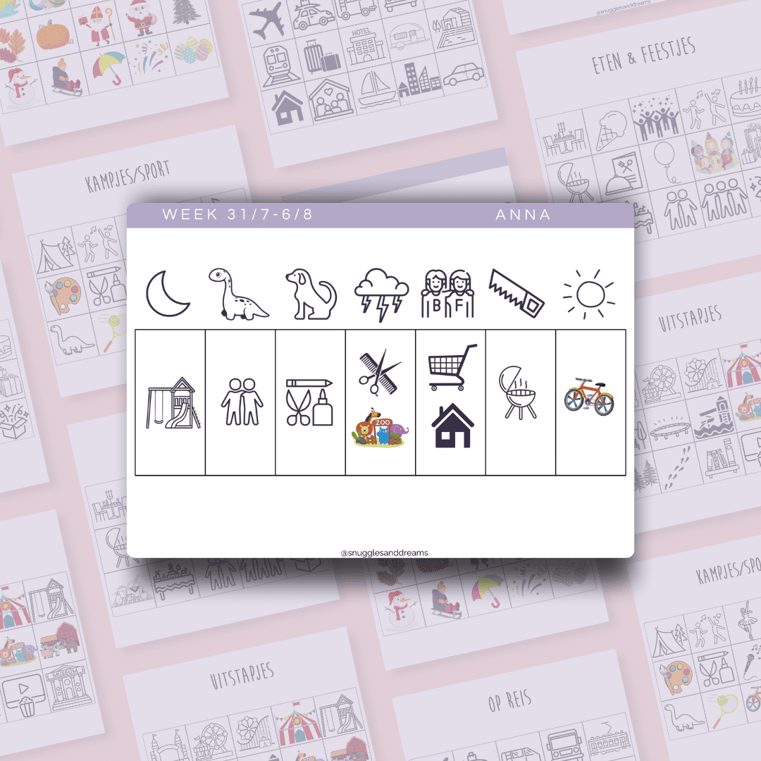 Weekkalender - Snuggles & Dreams